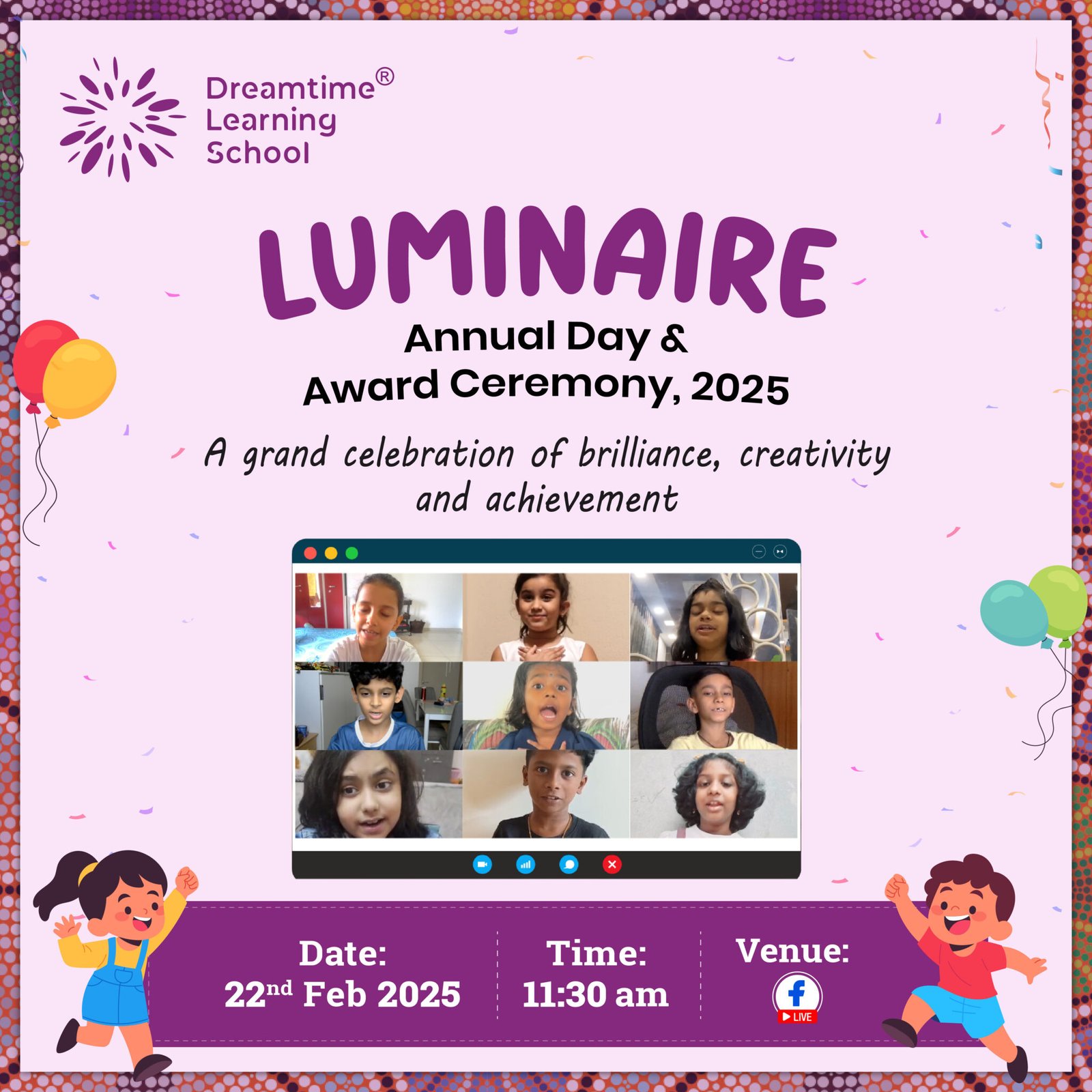 At Dreamtime Learning School, Annual Day & Award Ceremony 2025 – Dreamtime Learning School